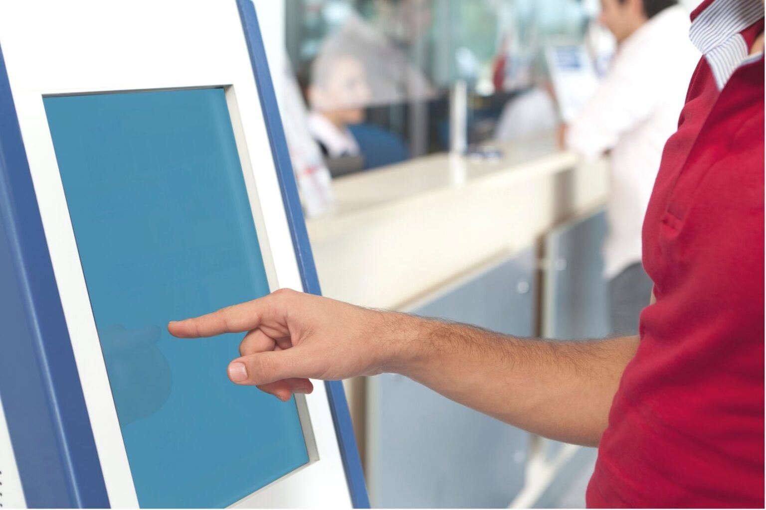 Self-Service KIOSK System - QueueHub